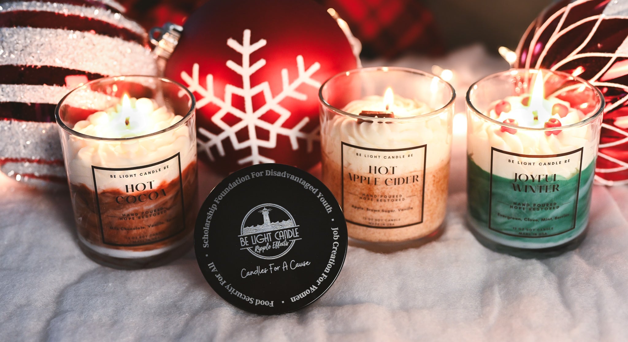 Christmas Candle Collection – Be Light