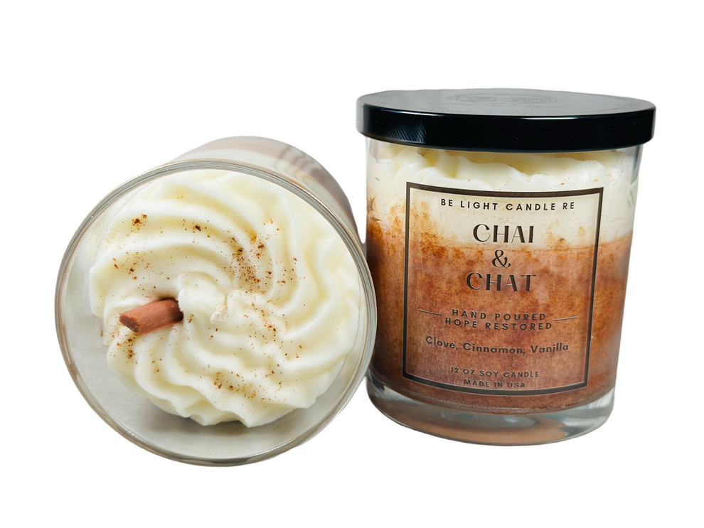 Chai & Chat- Be Light Candle RE