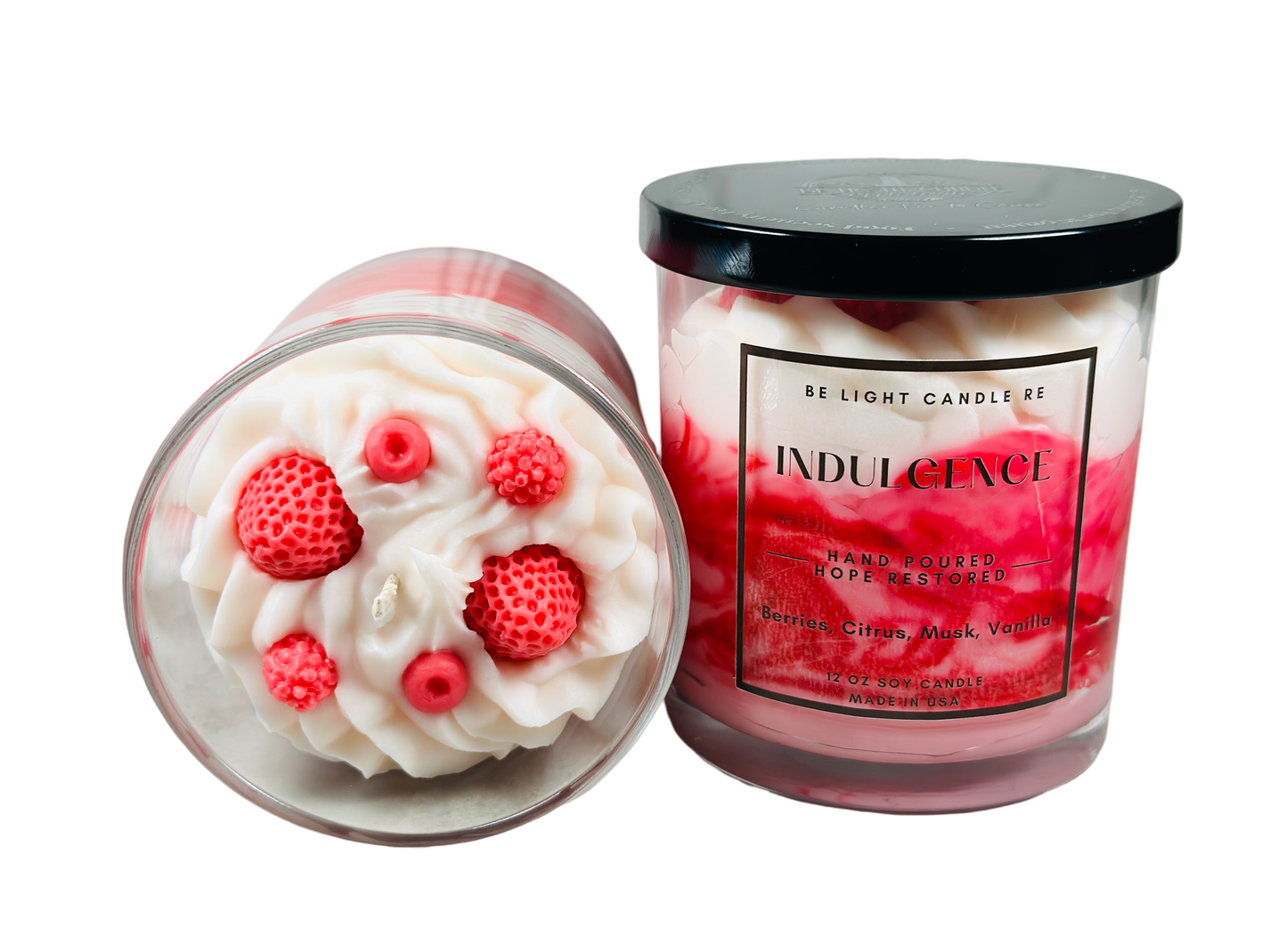 Be Light Candle RE: Indulgence- Scented Candle