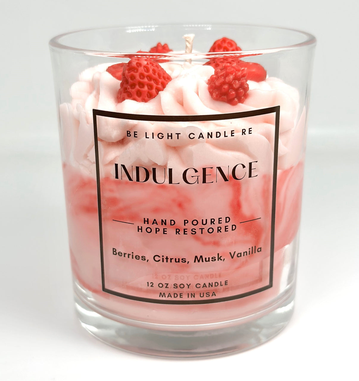 Be Light Candle RE: Indulgence- Scented Candle