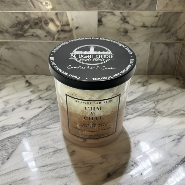 Chai & Chat- Be Light Candle RE