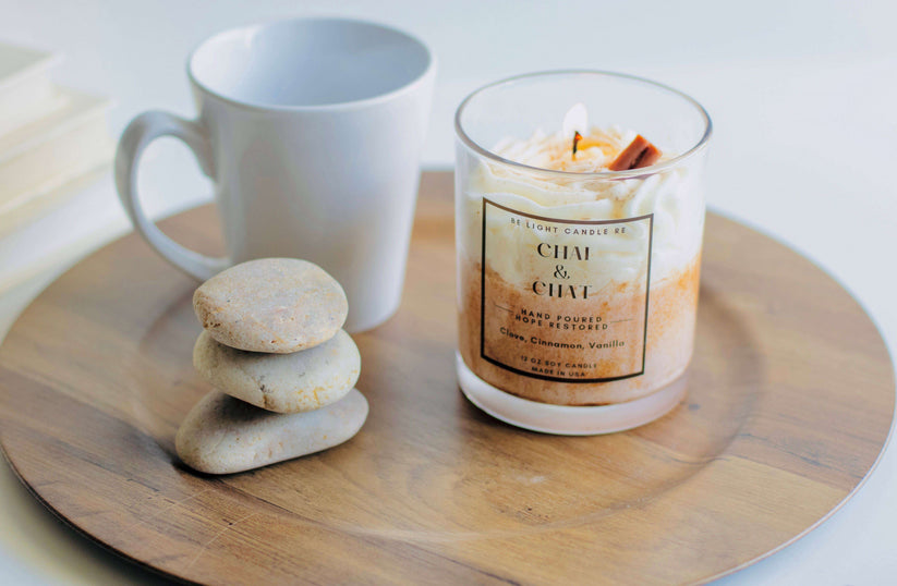 Chai & Chat- Be Light Candle RE