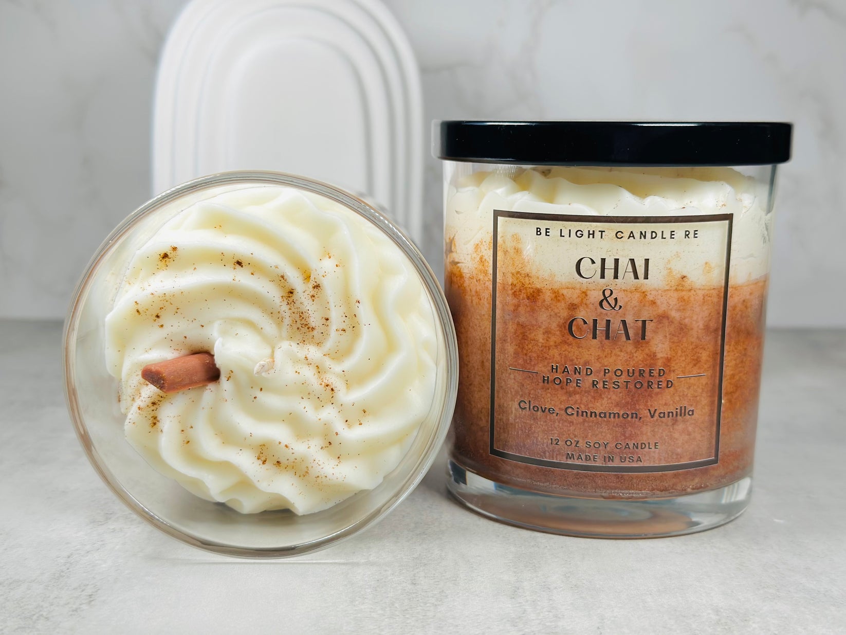 Chai & Chat- Be Light Candle RE